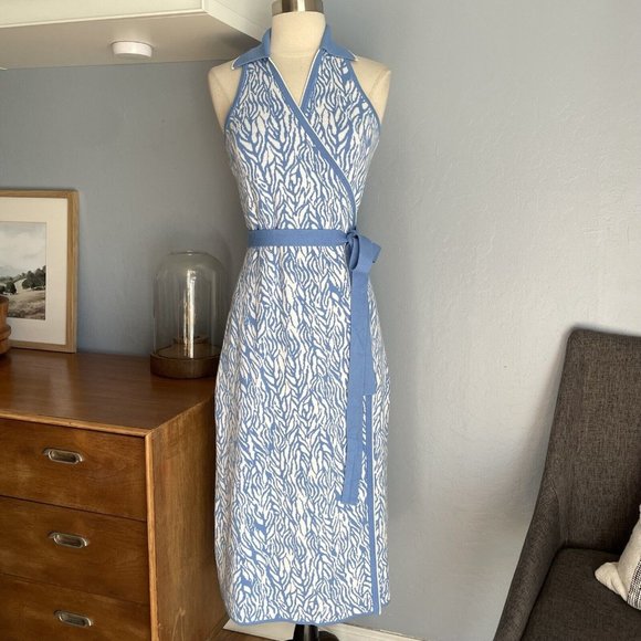 Diane Von Furstenberg | Dresses | Dvf For Target Collared Sleeveless ...